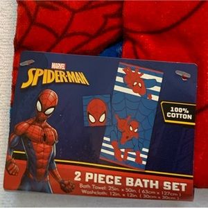 Marvel | Bath, Skin & Hair | Marvel Spiderman Bath Towel Set | Poshmark